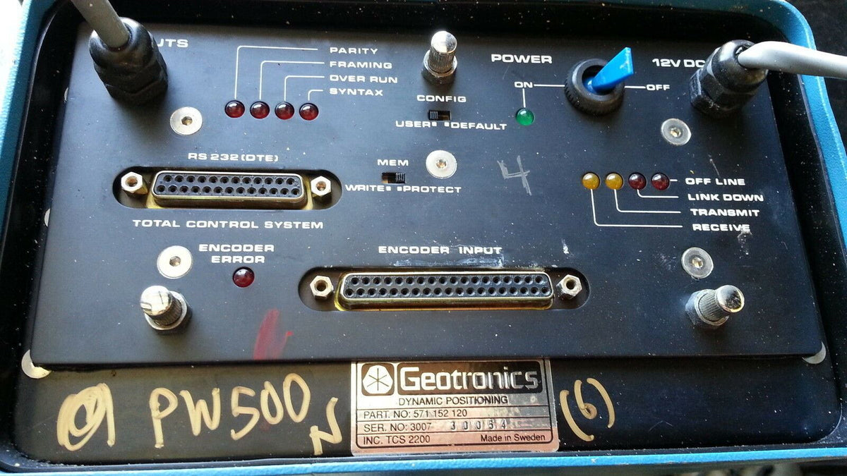 GEOTRONICS 571-152-120 DYNAMIC POSITIONING – LiquidationBazaar