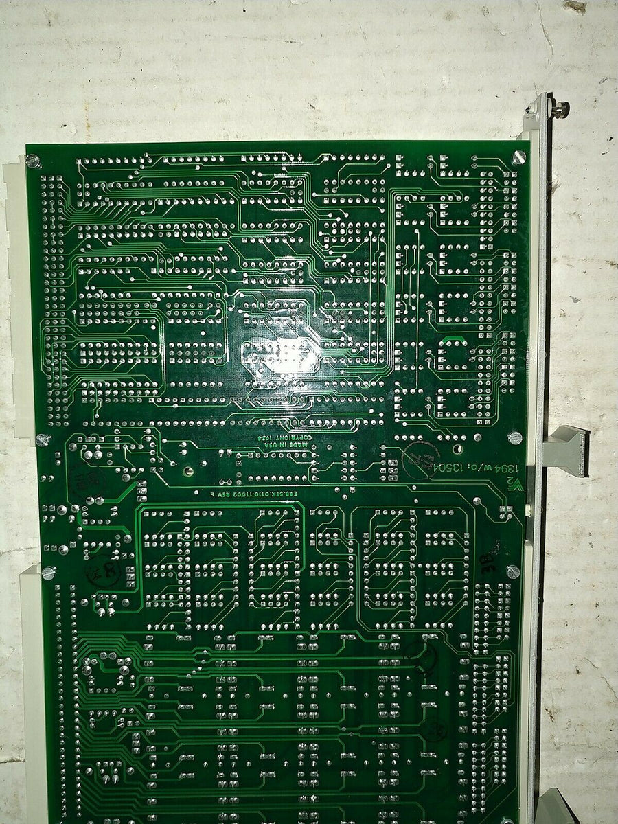 APPLIED MATERIALS DIGITAL I/O CARD EPT 0100-11002 SCHEMATIC # 0130-110 ...